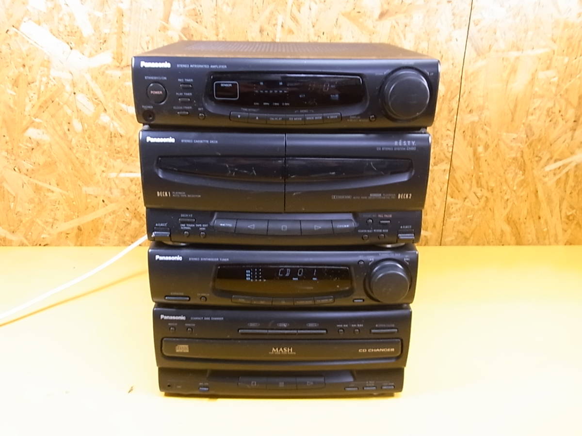 M/084 パナソニック Panasonic CD/カセットテープ システムコンポ SU-CH80 SL-CH80 ジャンク(システムコンポ)｜売買されたオークション情報、yahooの商品情報 ...