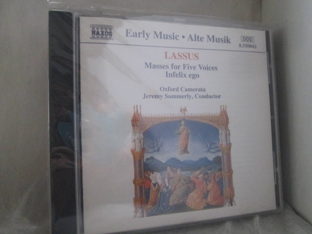 古楽 ラッソ/ラッスス/Lassus Masses for Five Voices/Infelix Ego Oxford Camerata ...