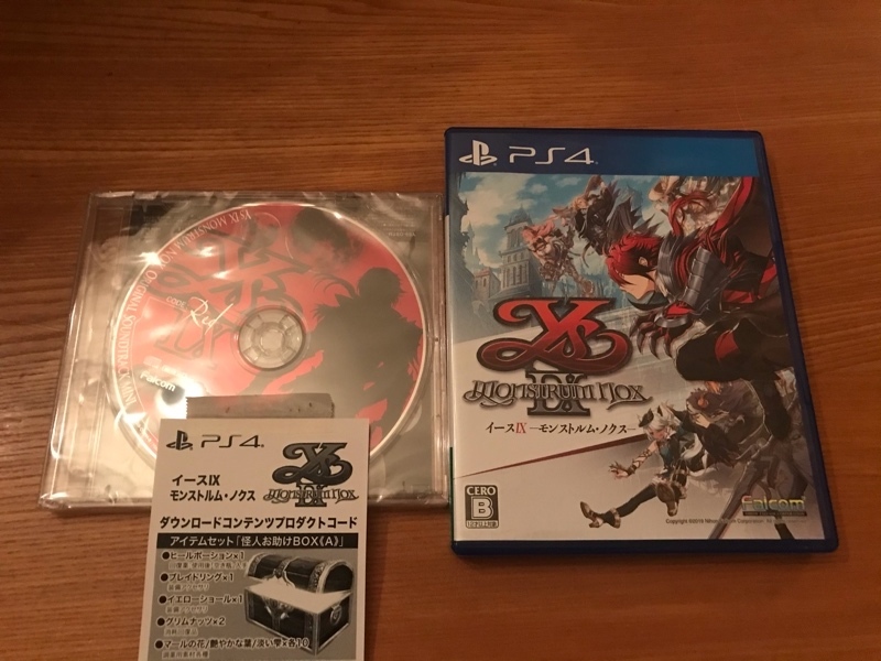 PS4 イースIX -Monstrum NOX- イース9 -モンストルム ノクス 特典付き(PS4ソフト)｜売買されたオークション情報、yahooの商品情報をアーカイブ公開 - オークファン ...