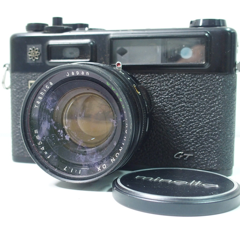 ③YASHICA Electra 35 ヤシカ エレクトラ YASHINON DX f＝45mm F1.7 フィルム カメラ レンジ ...