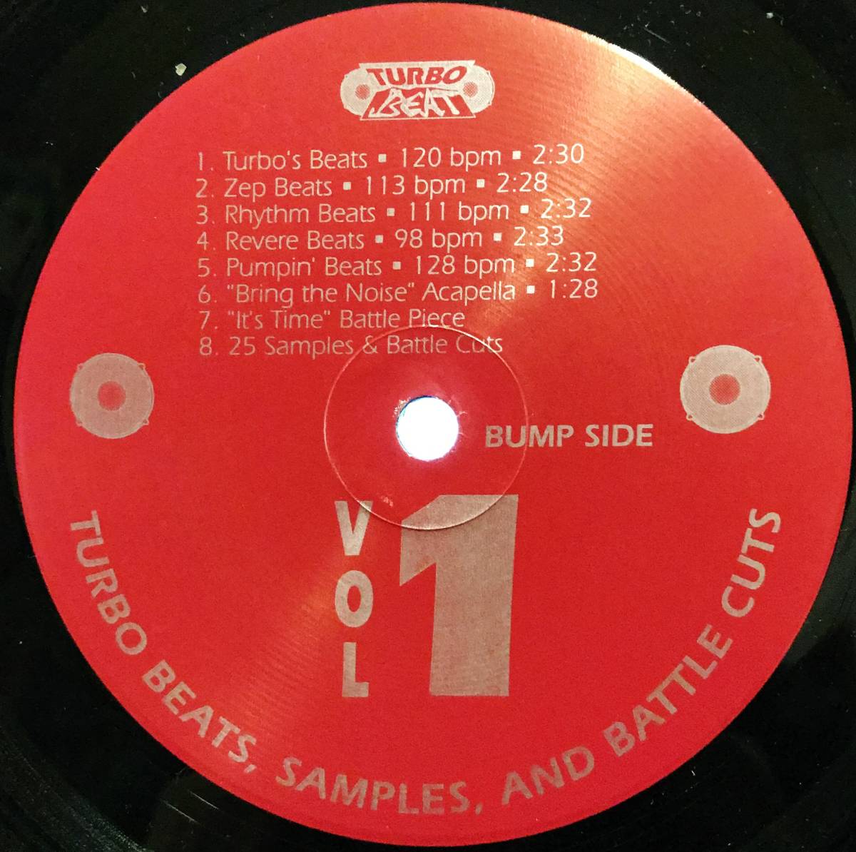 ⑳VIII 12 ALL DJs UNITE - VOL 1 TURBO BEATS SAMPLES AND BATTLE CUTS(ラップ ...