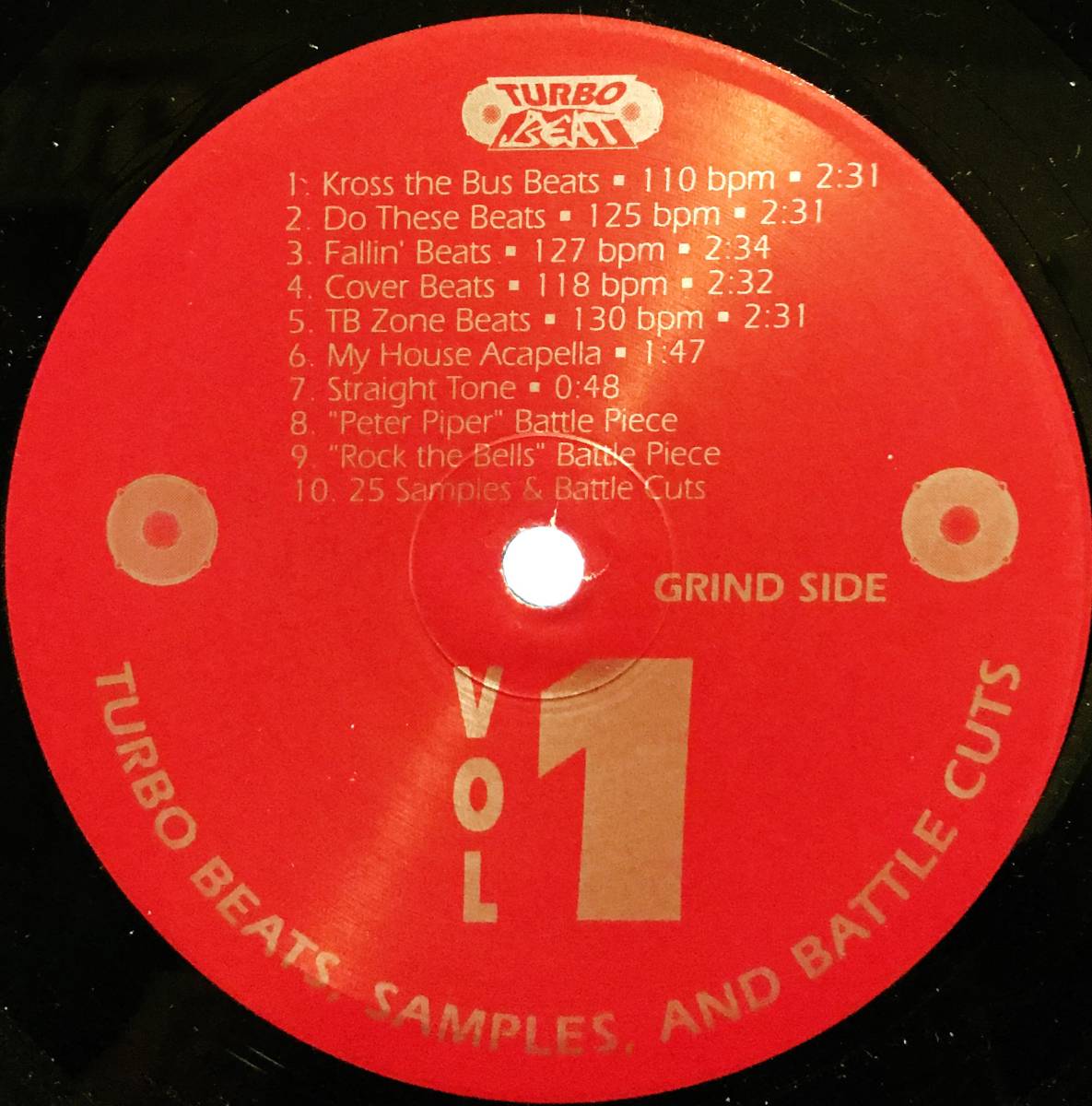 ⑳VIII 12 ALL DJs UNITE - VOL 1 TURBO BEATS SAMPLES AND BATTLE CUTS(ラップ ...