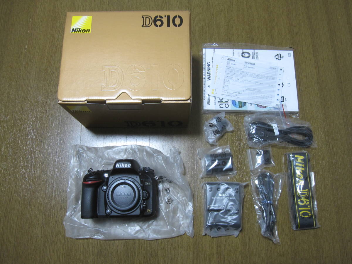 Nikon ニコン D610(ニコン)｜売買されたオークション情報、yahooの商品情報をアーカイブ公開 - オークファン（aucfan.com）