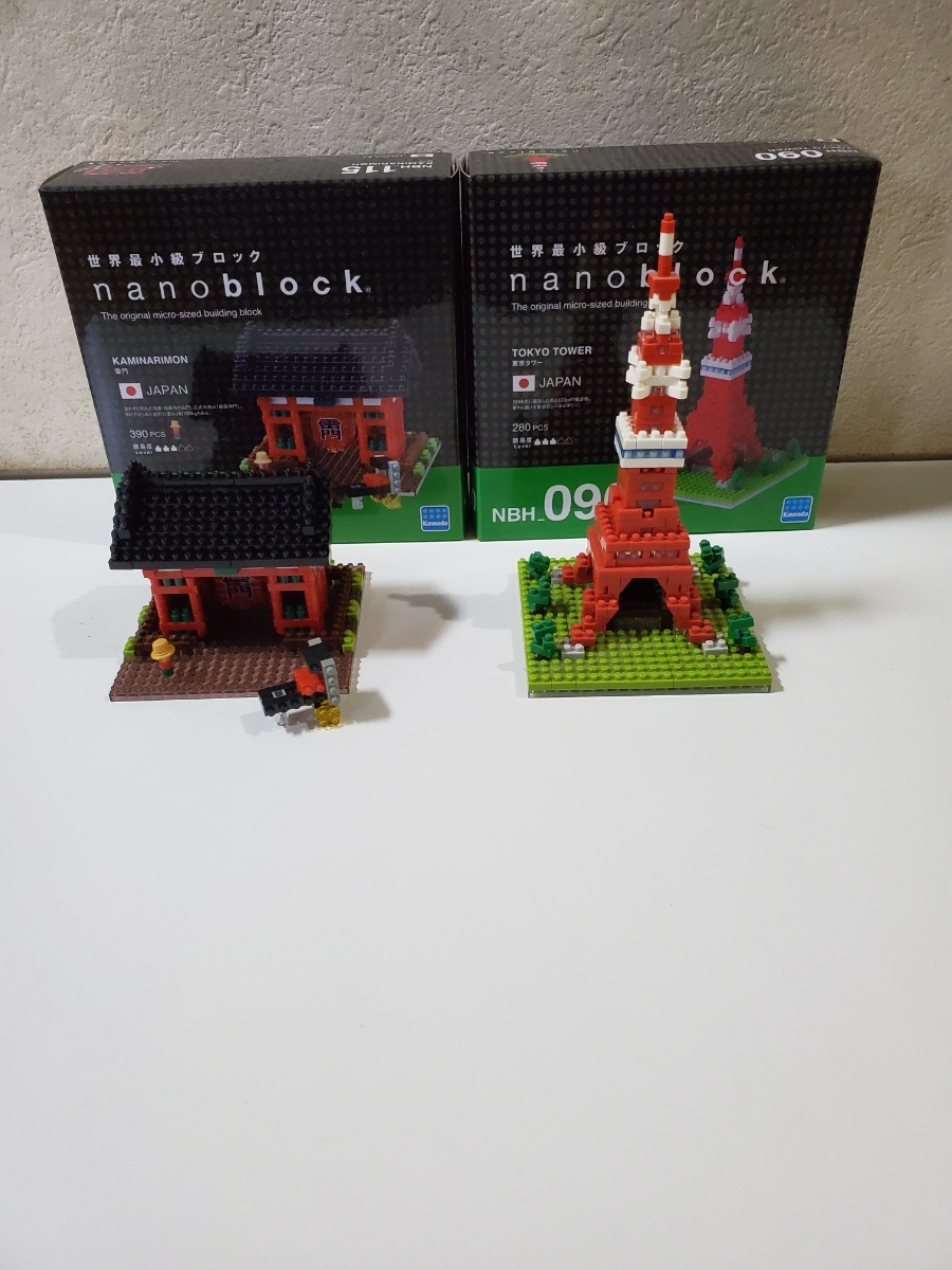 ナノブロック 東京タワー NBH-090 雷門 NBH-115 組立済 バラして発送(ブロック)｜売買されたオークション情報、yahooの商品情報をアーカイブ公開 - オークファン ...