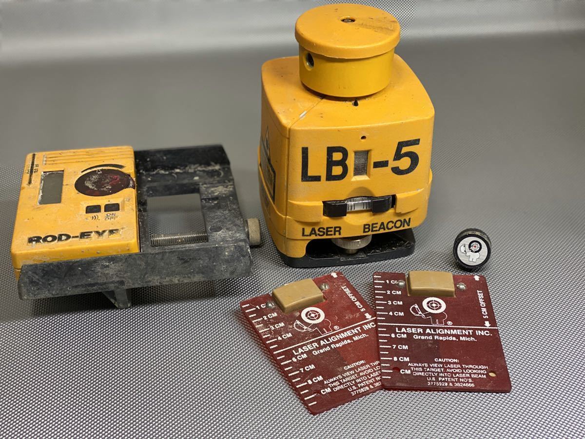 LASER ALIGNMENT LB-5 レーザービーコン ジャンク品(測量、角度計)｜売買されたオークション情報、yahooの商品情報を ...