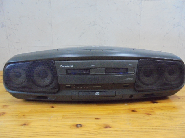Panasonic RX-DT77 1990年10月発売のCDダブルラジカセ バブル期 コブラトップ(ラジカセ)｜売買されたオークション情報 ...