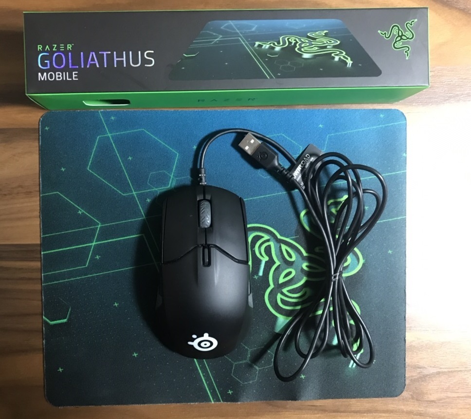 ゲーミングマウス SteelSeries Sensei 310 Black Razer Goliathusマウスパッドのオマケ付き(その他 ...