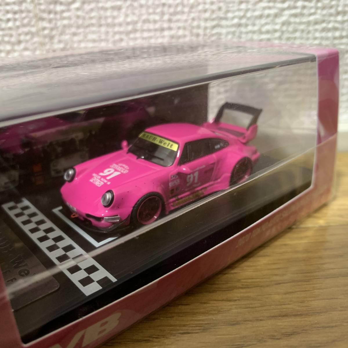 限定 1/64 RWB 964 IDLERS #91 VERONIKA ポルシェ 2020東京オートサロン RWB ラフヴェルト ベグリフ ...