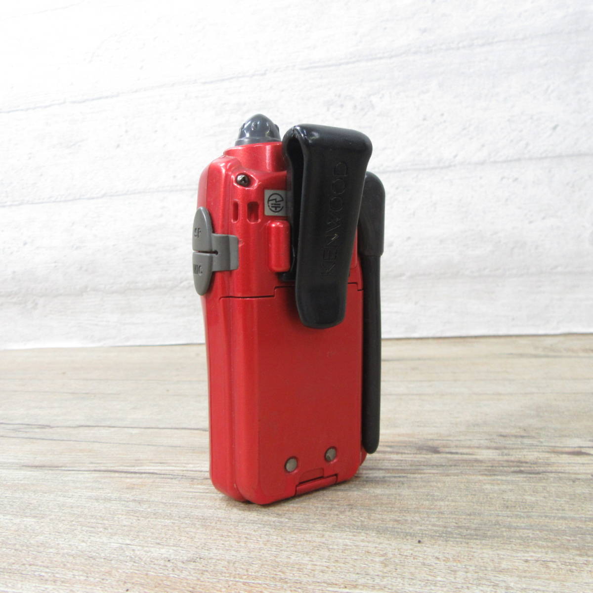 通電OK KENWOOD ケンウッド DEMITOSS20 特定小電力トランシーバー UBZ-LK20 充電器 イヤホン付き ハンディ ③KB ...
