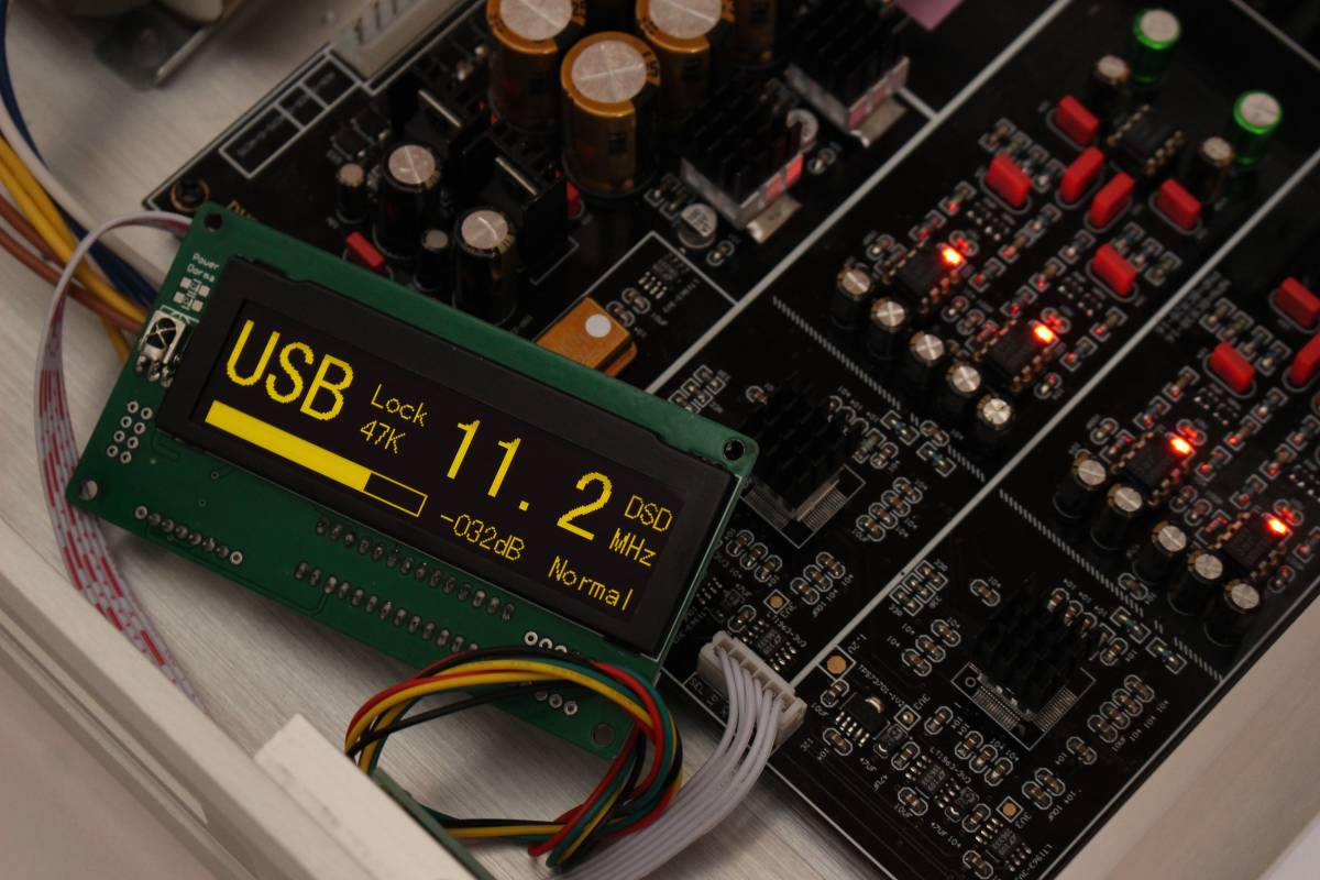 ES9038PRO 2枚デュアルモノ D/Aコンバーター S/PDIF Amanero Combo384 XMOS U208 DSD USB DAC CSR8675 APTX APTX-HD ...