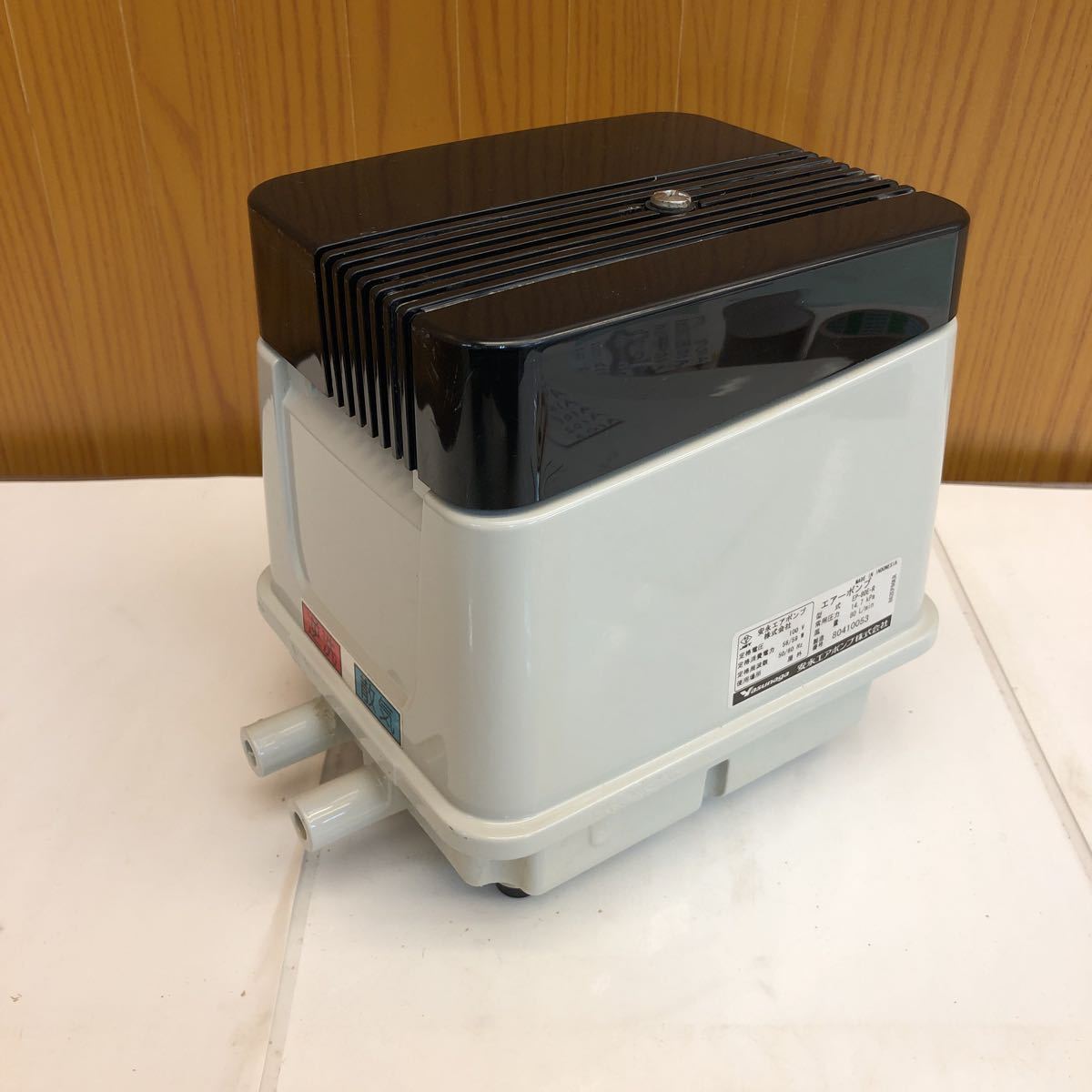 安永 EP-80E-L 逆洗付エアーポンプ 2017年製 Yasunaga 熱帯魚 浄化槽 100V 50/60Hz岡山発 A94 AKARI(エアポンプ)｜売買されたオークション情報 ...