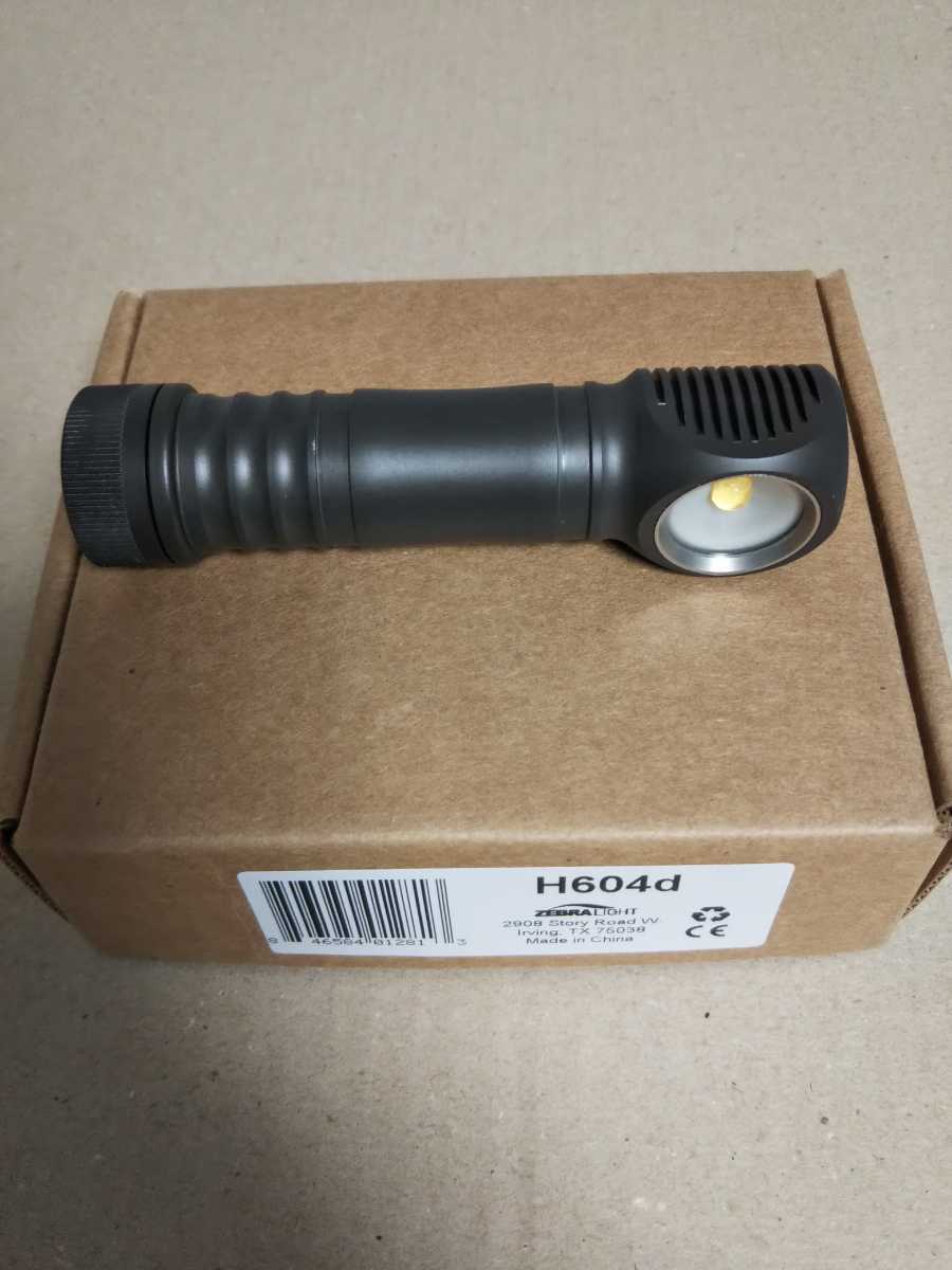 zebralight H604d 18650 XHP50.2 Flood 5000K おまけつき(ハンディライト、懐中電灯)｜売買された ...