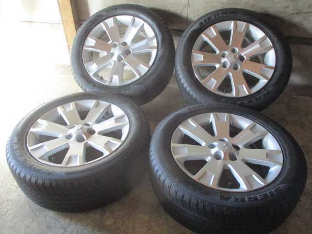 大 の純正品set/格安1 000- 必見 三菱 デリカ D5 純正 ENKEI MAT SIL/POL 超バリ溝ラインイボ付 2019年製 225/55R18 流用も(ラジアルタイヤ)｜売買 ...