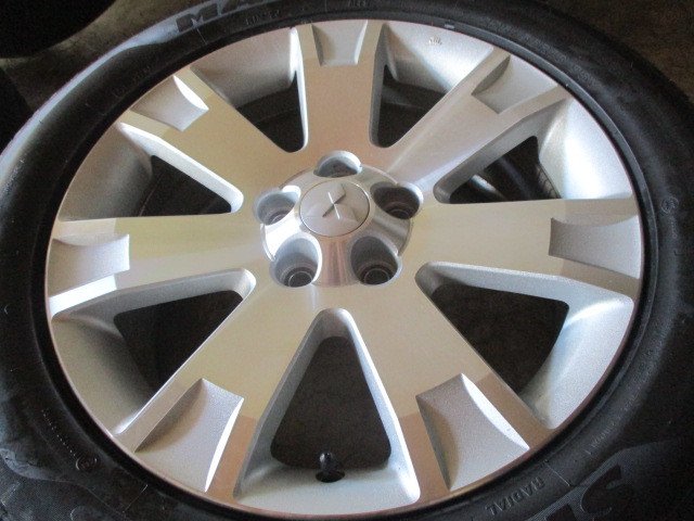 大 の純正品set/格安1 000- 必見 三菱 デリカ D5 純正 ENKEI MAT SIL/POL 超バリ溝ラインイボ付 2019年製 225/55R18 流用も(ラジアルタイヤ)｜売買 ...