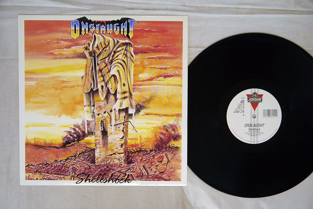 英 ONSLAUGHT/SHELLSHOCK/LONDON RECORDS LONX 215(O)｜売買されたオークション情報、yahooの ...
