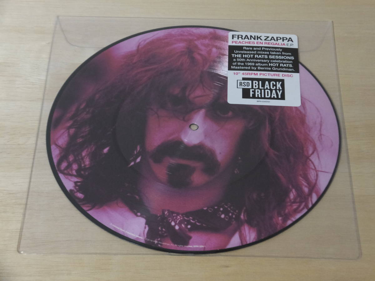 PEACHES EN REGALIA / RECORD STORE DAY / 限定10インチ ピクチャー レコード(Frank Zappa ...
