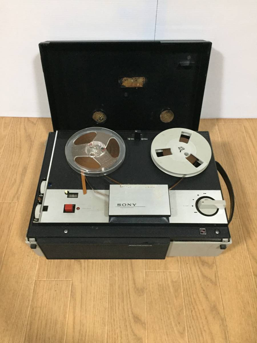 SONY ソニー TC-104 TAPE CORDER テープコーダー オープンリールデッキ 取説付き ジャンク品(オープンリールデッキ ...