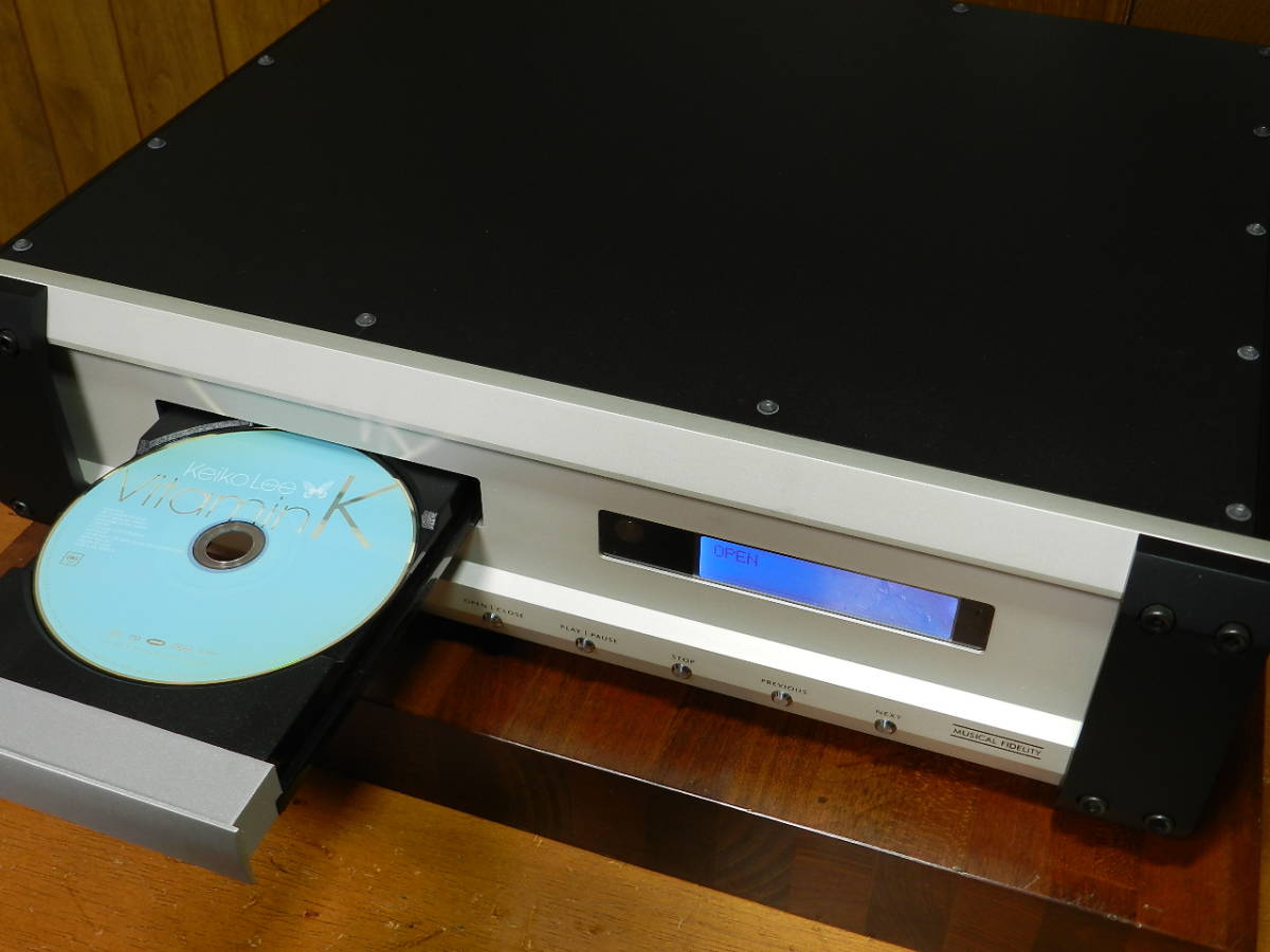 MUSICAL FIDELITY A5CD//CDプレーヤー//Philips製 CDM-4 メカ搭載//真空管出力回路//発売価格 \393 ...
