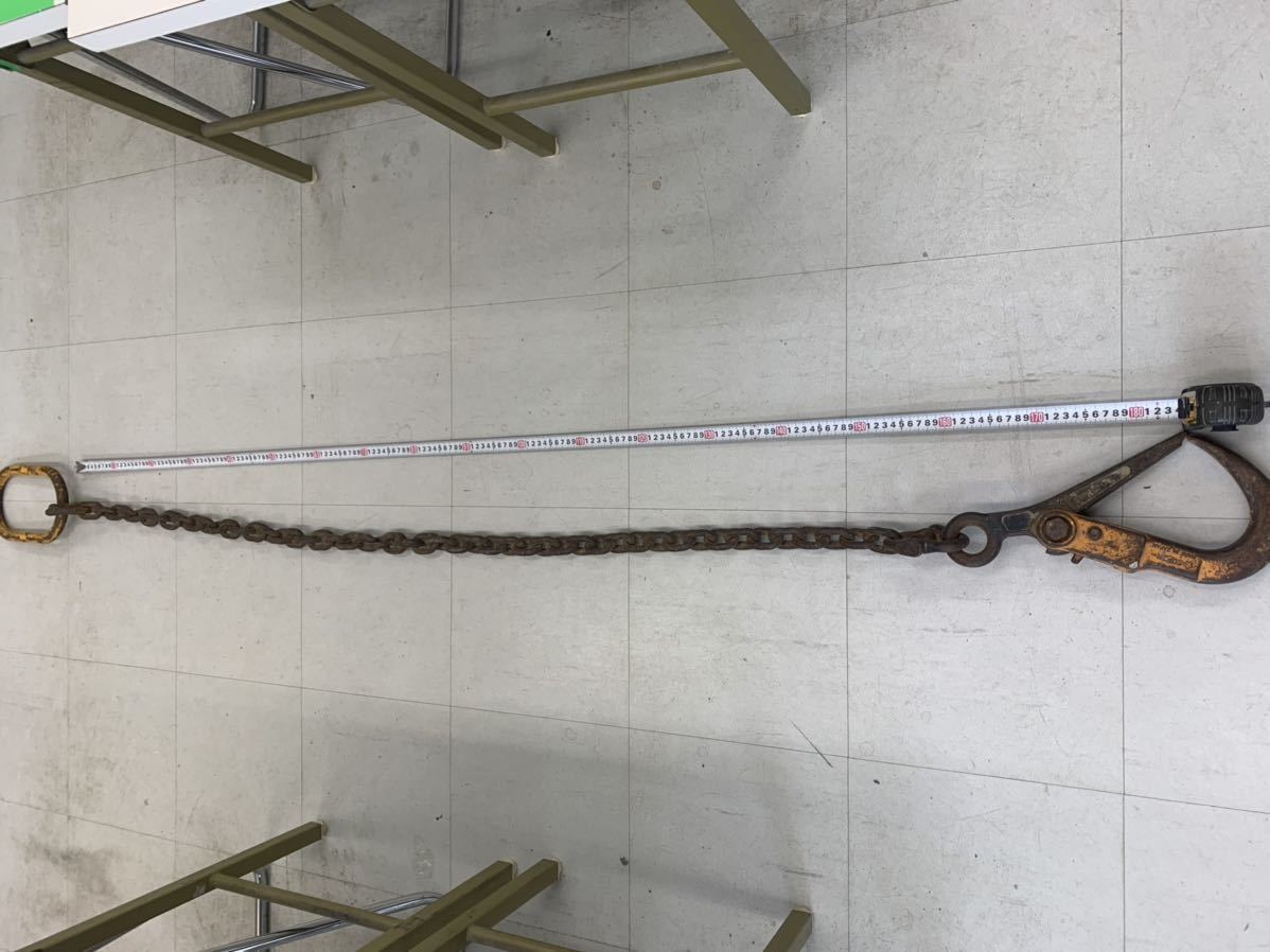 スーパーツール チェーン付スーパーロックフック SLH2 2トン 敷鉄板吊りフック(安全帯)｜売買されたオークション情報、yahooの商品情報をアーカイブ公開 - オークファン（aucfan.com）