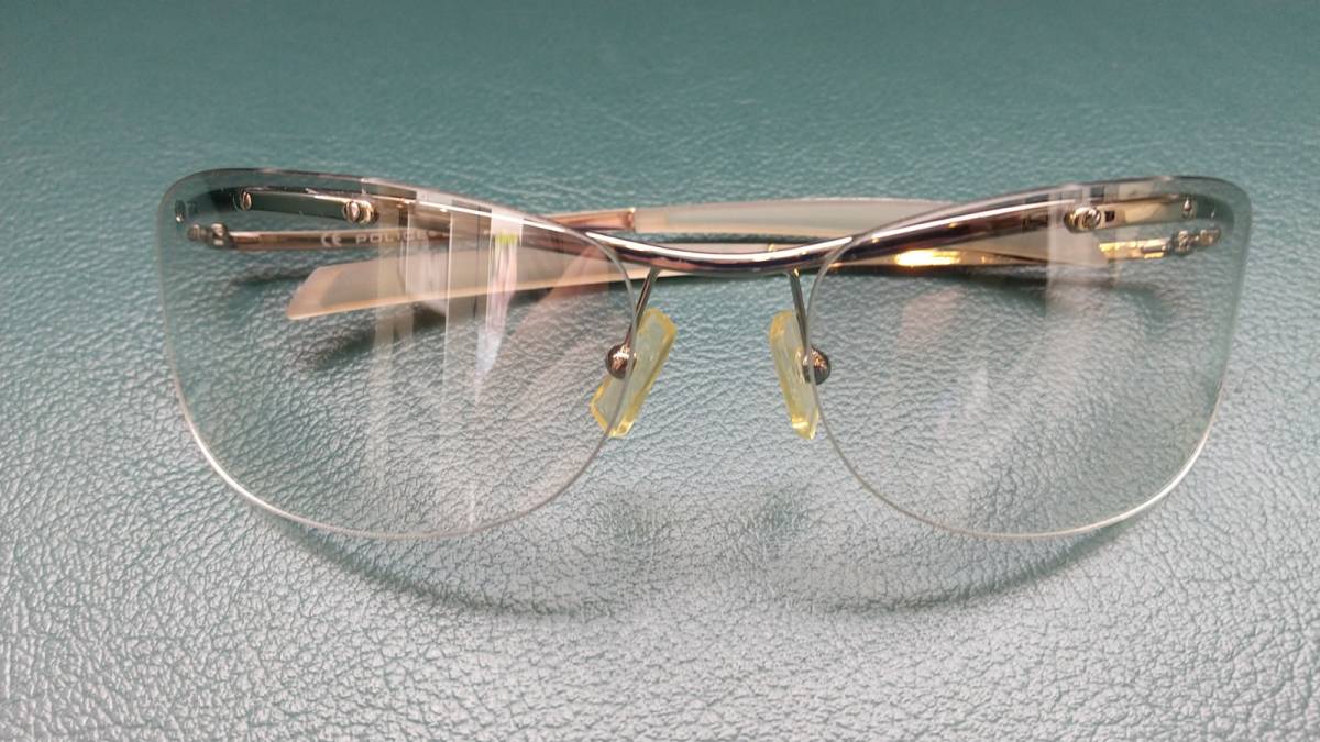 POLICE ポリス S2754 COL.579Y サングラス クリア MADE IN ITALY(ポリス)｜売買されたオークション情報 ...