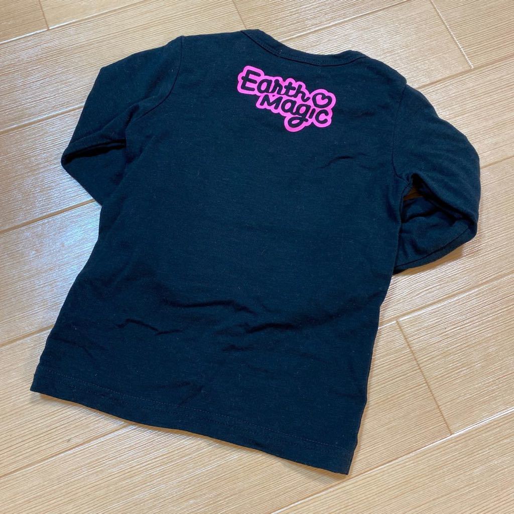 EARTHMAGIC アースマジック レオパード柄マフィー ロンT ブラック 90(長袖Tシャツ)｜売買されたオークション情報、yahooの商品情報をアーカイブ公開 - オークファン ...
