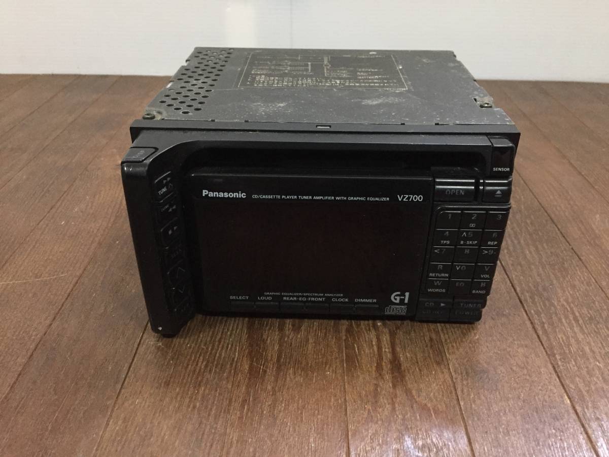 パナソニック CD/カセットデッキVZ700/2DIN カーステレオ ジャンク品(パナソニック)｜売買されたオークション情報、yahooの商品 ...