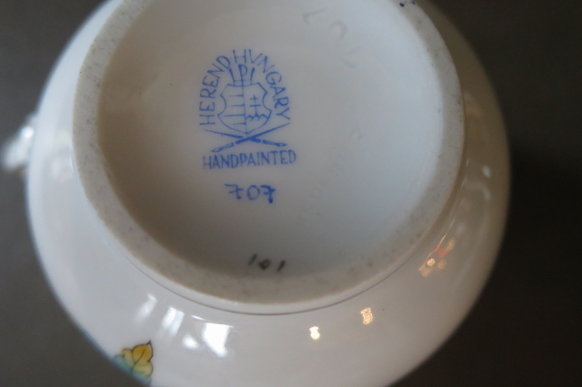 herend ヘレンド ヴィクトリア ブーケ カップ&ソーサー C＆S ビクトリア(ヘレンド)｜売買されたオークション情報、yahooの商品情報をアーカイブ公開 - オークファン（aucfan ...