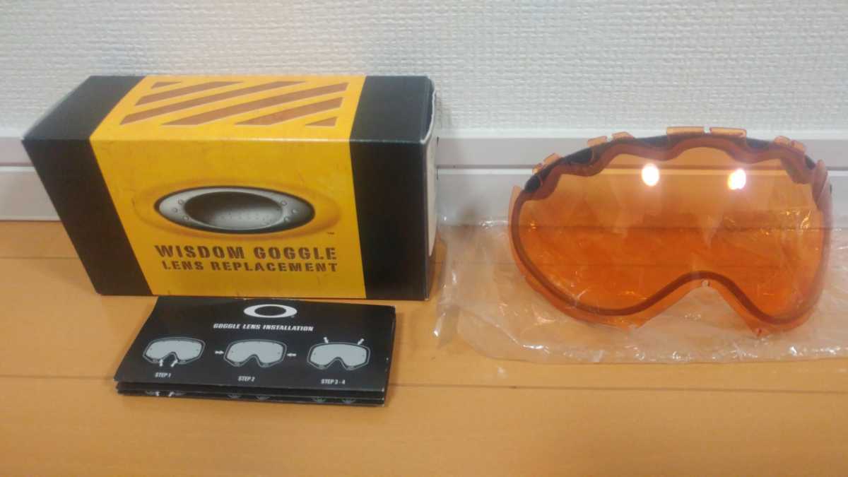 OAKLEY WISDOM オークリー ウィズダム パーシモンレンズ(オークリー)｜売買されたオークション情報、yahooの商品情報を ...