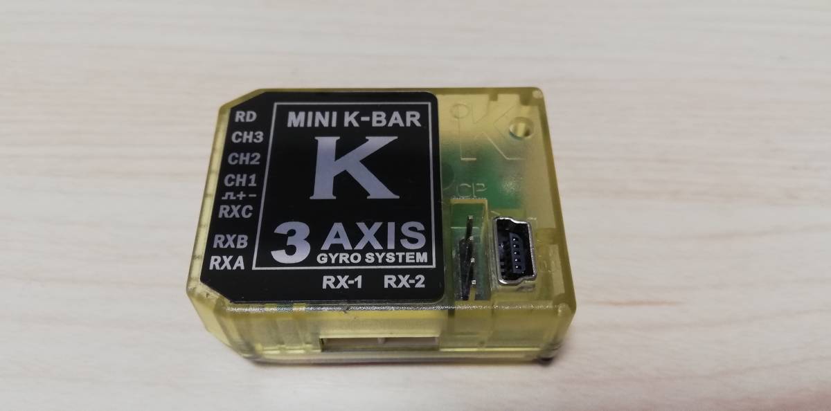 MINI K-BAR フライバーレス 3軸 ジャイロ ラジコン ヘリコプター(パーツ)｜売買されたオークション情報、yahooの商品情報を ...