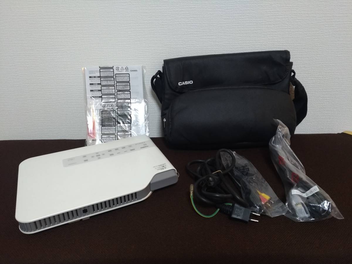 CASIO カシオ プロジェクター XJ-A256 グリーンスリム ライト使用時間3703h(本体)｜売買されたオークション情報、yahooの ...