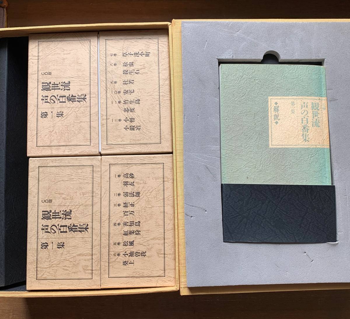 CD版 観世流 声の百番集 本、雑誌