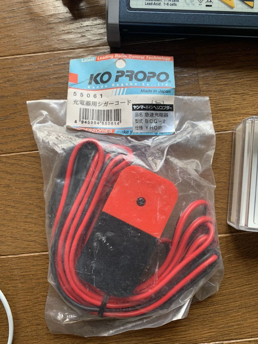 EOS5i dp AC/DC充放電器/TAMIYA Aアダプター SWA-2/KYOSHO SYNCHRO METER RPM/急速充電器 BCQ-2/HIROBO 4.8V/max 2000 ...