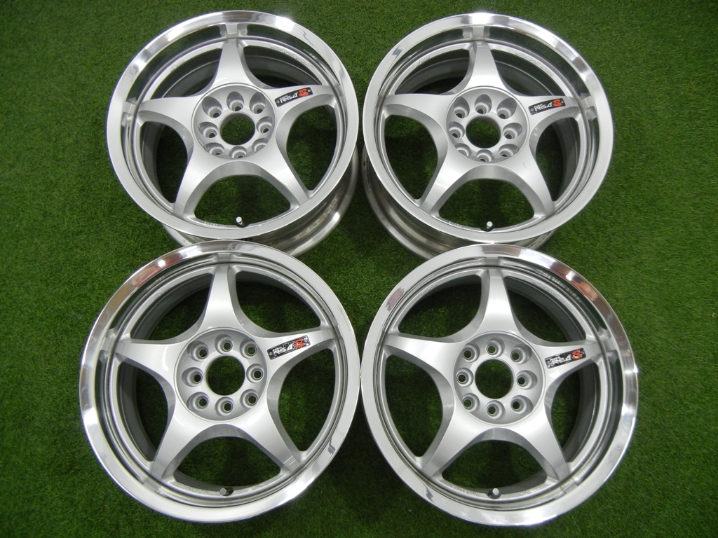 JA980 ワーク WORK EWING RS4 16x7J+35/4穴100/ 4本セット コンパクトカー パッソ フィットデミオなど ...