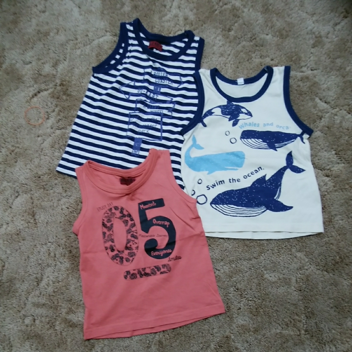 タンクトップ3枚組 110(110（105～114cm）)｜売買されたオークション情報、yahooの商品情報をアーカイブ公開 - オークファン（aucfan.com）