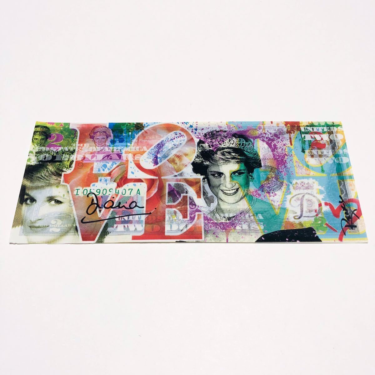 世界限定218 Rency ダイアナ バンクシー 現代アート 村上隆 banksy KAWS madsaki kyne 奈良美智 ...