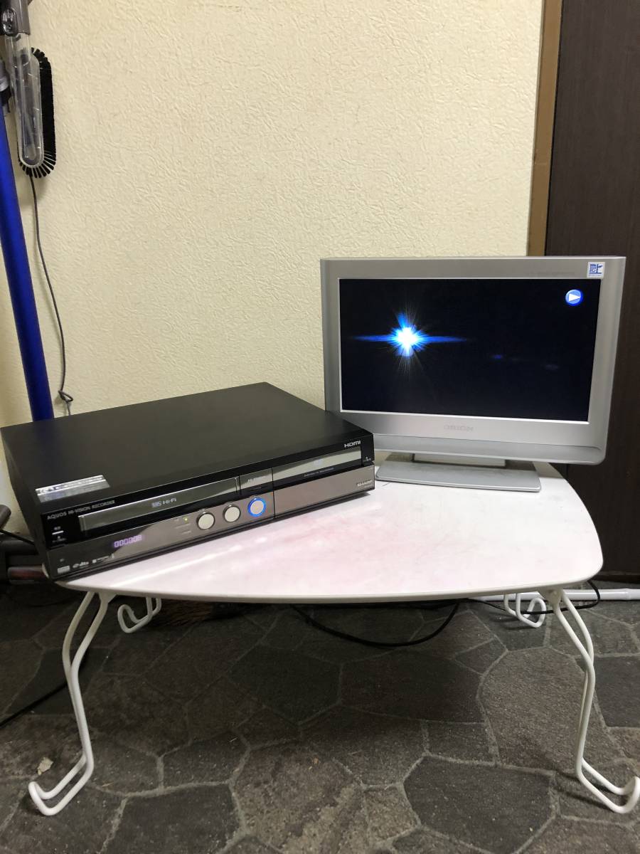 SHARP シャープ HDD搭載ビデオ一体型DVDレコーダー DV-ACV52 2008年(HDD内蔵)｜売買されたオークション情報、yahooの商品情報をアーカイブ公開 - オークファン ...