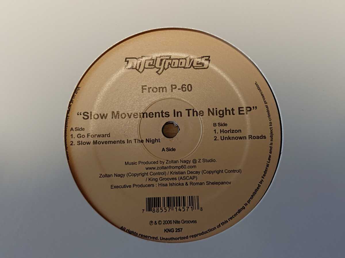 Nite Grooves From P-60/Slow Movements In The Night EP(ハウス)｜売買されたオークション ...