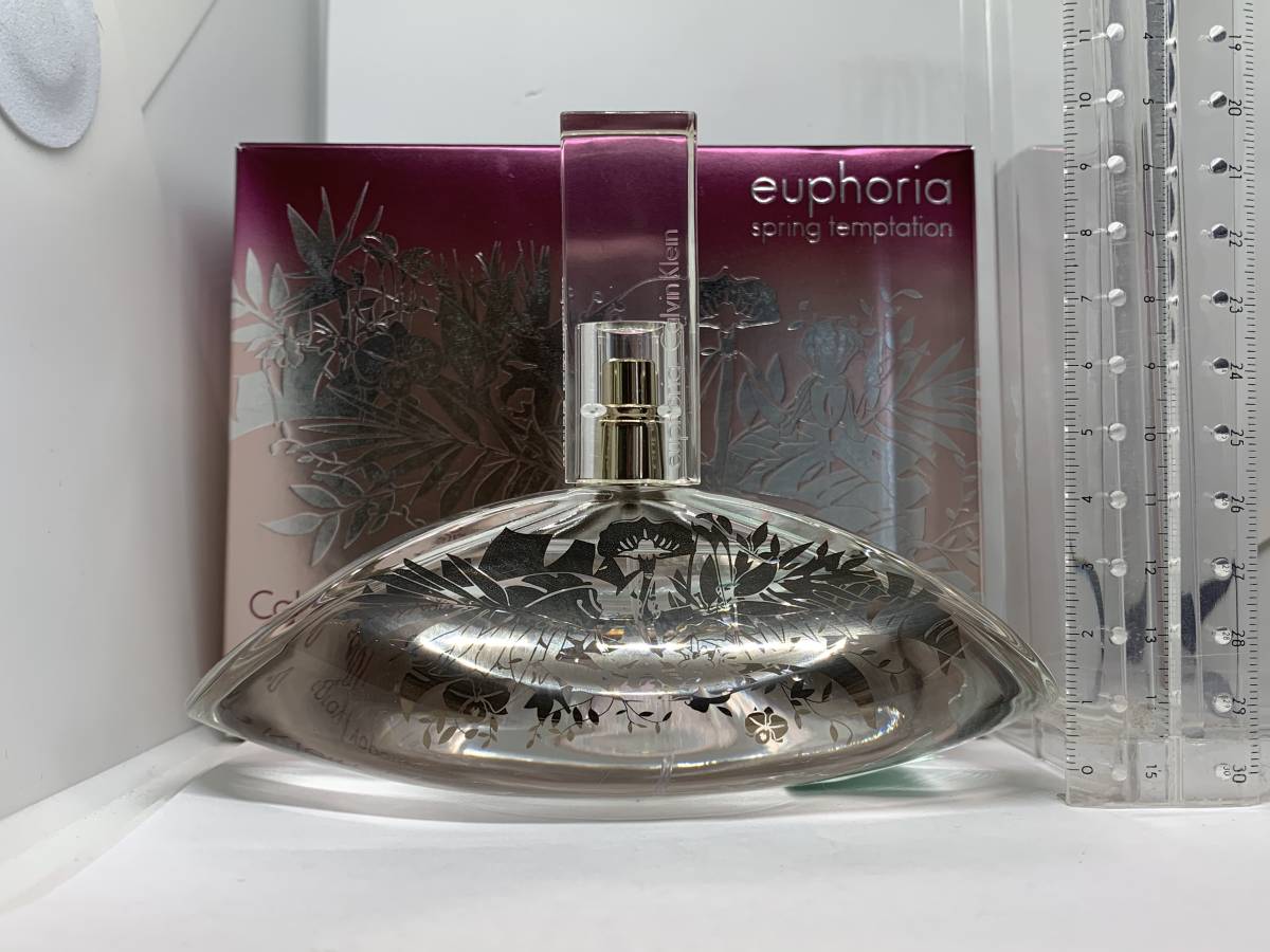 ほぼ満量 CALVIN KLEIN - ユーフォリア スプリング テンプテーション EDP 100ml - EUPHORIA Spring temptation カルバンクライン 激レア ...