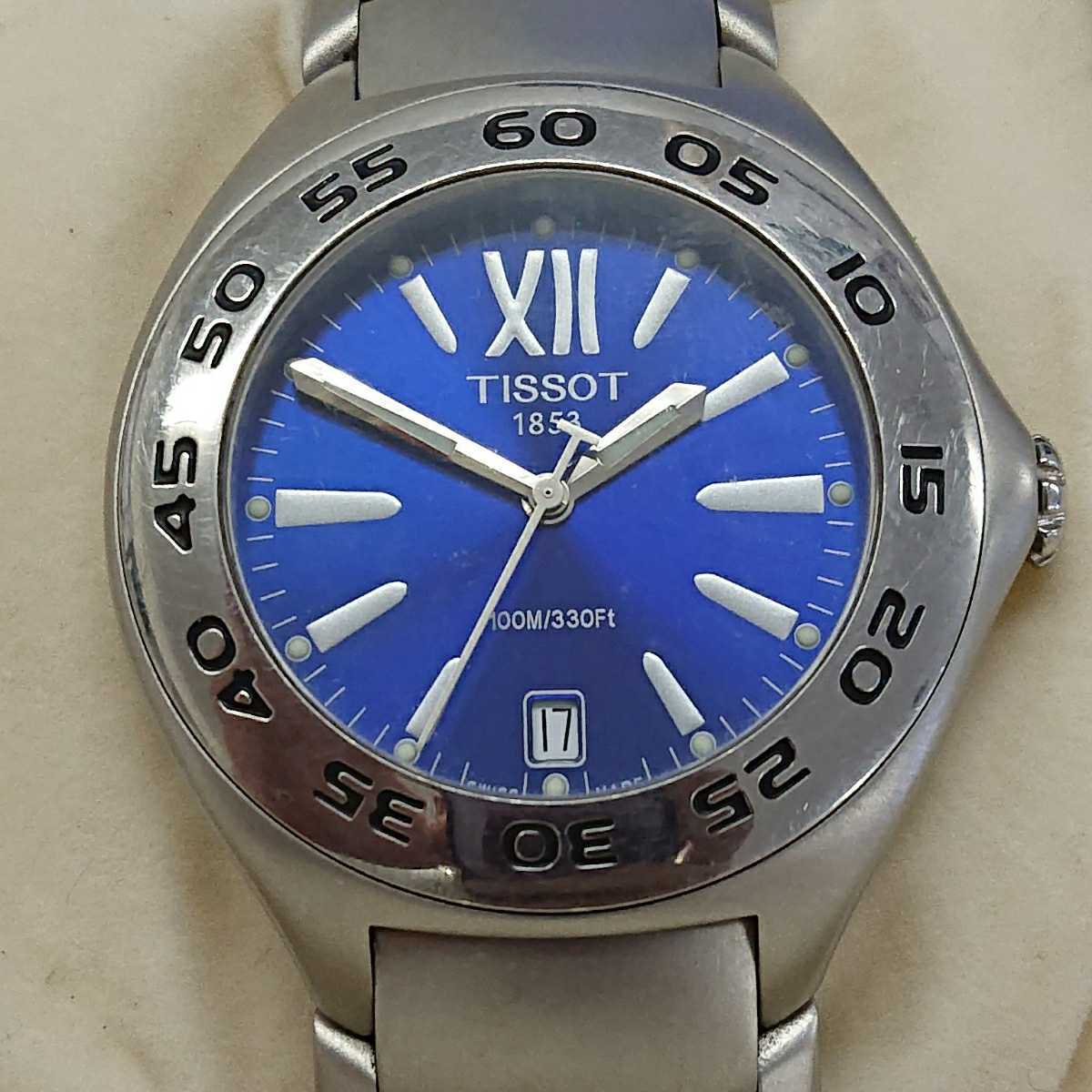 TISSOT ティソ ラウンド型 メンズ クォーツ 青文字盤 純正SSベルト S463/563 鈴(ティソ)｜売買されたオークション情報、yahooの商品情報をアーカイブ公開 - オークファン ...