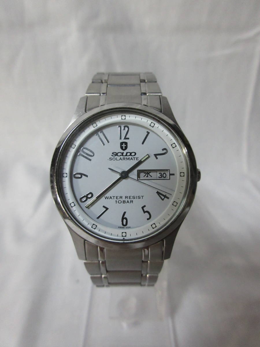 稼動品 SCLDO スクード SOLAMATE メンズ 腕時計 EM01(電波時計)｜売買されたオークション情報、yahooの商品情報をアーカイブ公開 - オークファン（aucfan.com）