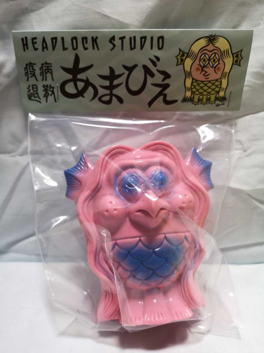 HEADLOCKSTUDIO アマビエ Lil’ Franky ヘッドロックスタジオknuckle kun 真頭玩具 realhead mutant vinyl hardcore リアルヘッド ...