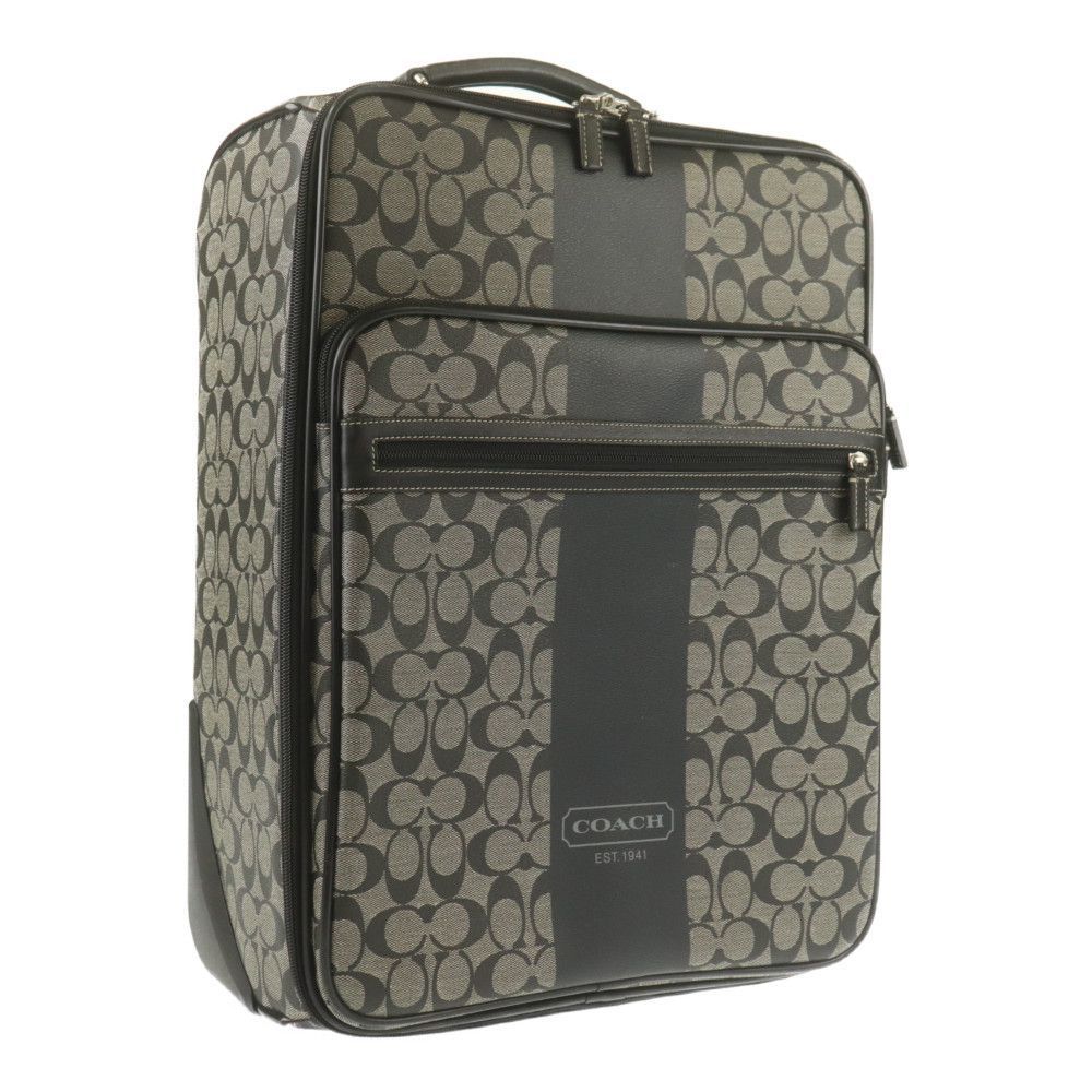 コーチ COACH キャリーケース シグネチャー F77280 メンズ レディース ブラック AB A0290(その他)｜売買されたオークション情報、yahooの商品情報をアーカイブ公開 ...