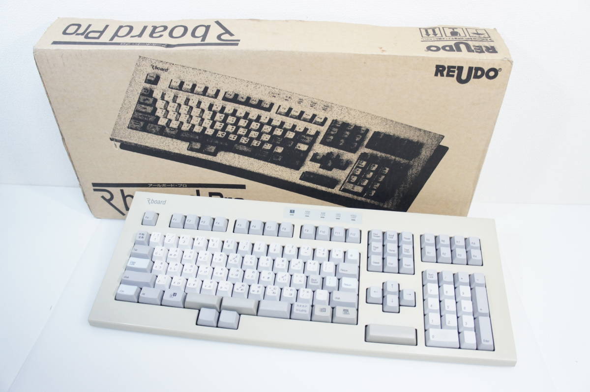 REUDO リュウド Rboard Pro for PC 親指シフトキーボード DOS/V機用 NICOLA配列(PS/2キーボード)｜売買さ ...