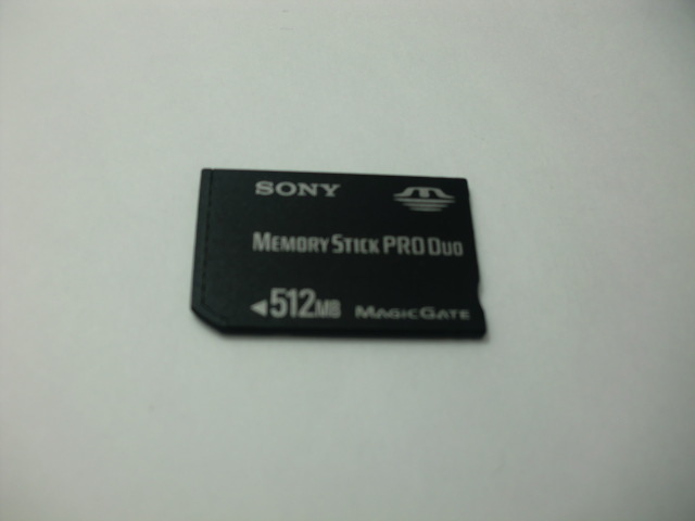 SONY メモリースティックプロデュオ 512MB memory stick pro duo PSP デジカメ サイバーショットなどにどうぞ ...