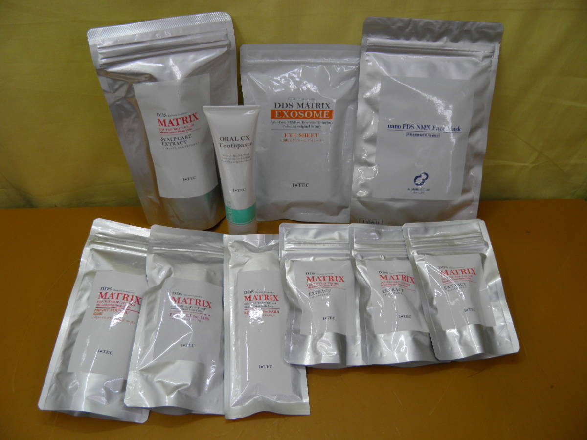 1072 ITEC アイテック ナノフェイスマスク トゥースペースト DDS MATRIX マトリックス スカルプケア 美容液 ファンデ など 計10点(その他)｜売買されたオークション情報 ...
