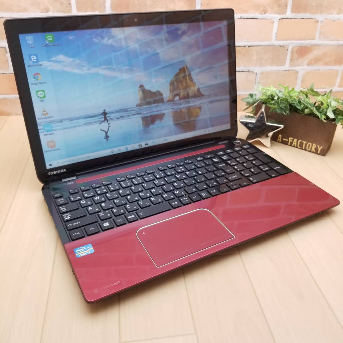 超 最上級i7-3630QM ターボ Office2016搭載 DynaBook T653/68JR/モデナレッド 最新Win10 ...
