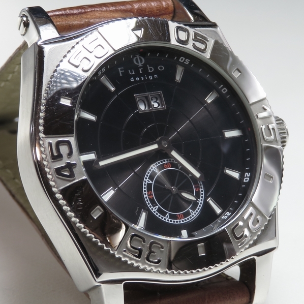 Furbo design フルボ デザイン 自動巻 スケルトン F5010 メンズ ウォッチ 時計 腕時計 シースルーバック 裏スケ(3針（時 ...