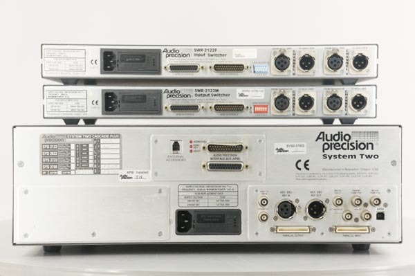 DW Audio precision 2722 SYS2-27603 DUAL DOMAIN SYSTEM TWO CASCADE PLUS ...