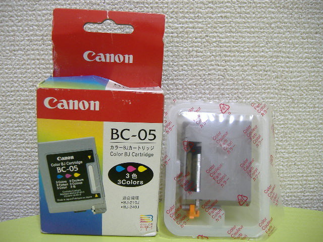CANON純正 ヘッド インク一体型 カラー BC-05 2個(キヤノン)｜売買されたオークション情報、yahooの商品情報をアーカイブ公開 ...