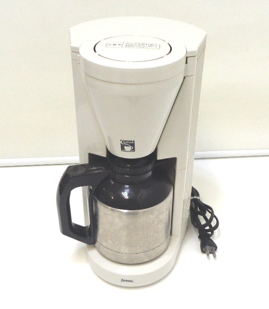 D0729-2 アムウェイ コーヒーメーカー カフェテック 2014年(コーヒーメーカー一般)｜売買されたオークション情報、yahooの商品 ...